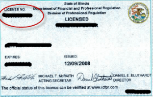 Where is my Real Estate license number located? – Household Inspection Team